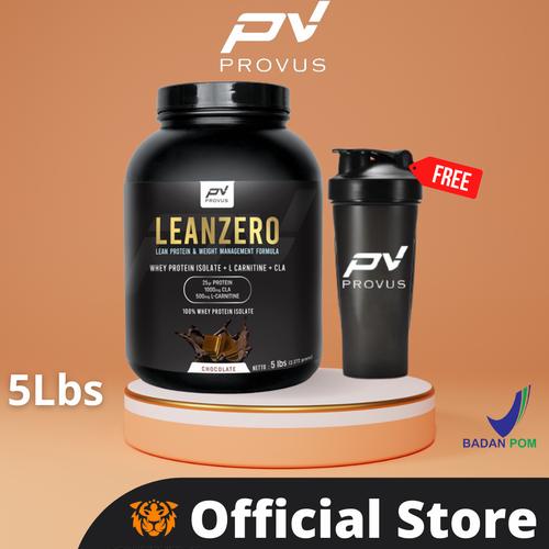 Jual PROVUS Leanzero 5lbs Whey Protein Isolate Fatburner 5 lbs Lean ...