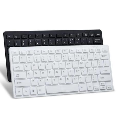 Jual Keyboard Mini USB Wired K1000 78Key Hitam / Putih - Hitam ...