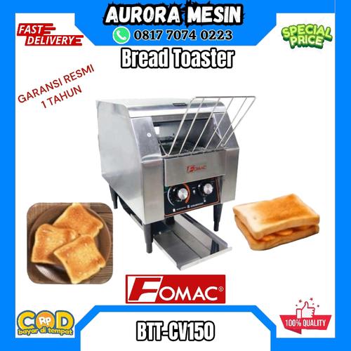 Jual MESIN PEMANGGANG ROTI CONVEYOR MESIN BREAD TOASTER BTT-CV150 FOMAC ...