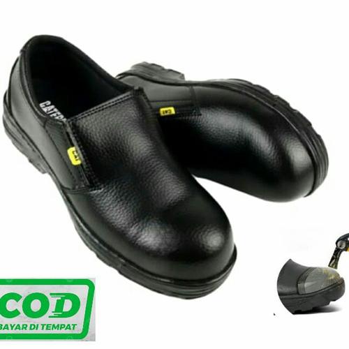 Jual sepatu sefty boot ujung besi sepatu hecking sepatu kerja alat ...