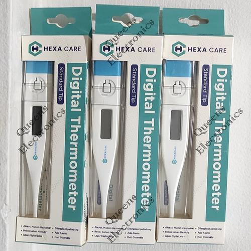 Jual termometer digital HEXACARE BONUS baterai tambahan thermometer ...