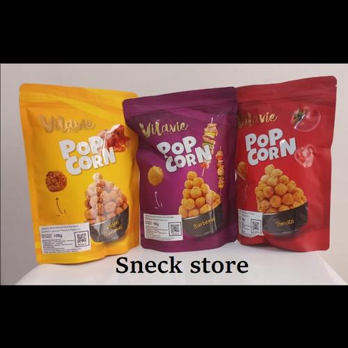 Jual Vilavie popcorn Tomato 100gr - Jakarta Barat - Sneck store | Tokopedia