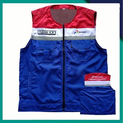 Jual Termurah ROMPI SAFETY TASLAN BIRU PERTAMINA-ROMPI SAFETY VEST-ROMPI - 1 Pcs Sampel - Kota ...