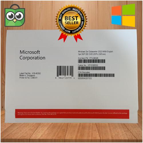 Promo Windows Server 2022 Datacenter 64Bit - 16 Core 5 CALs Full ...
