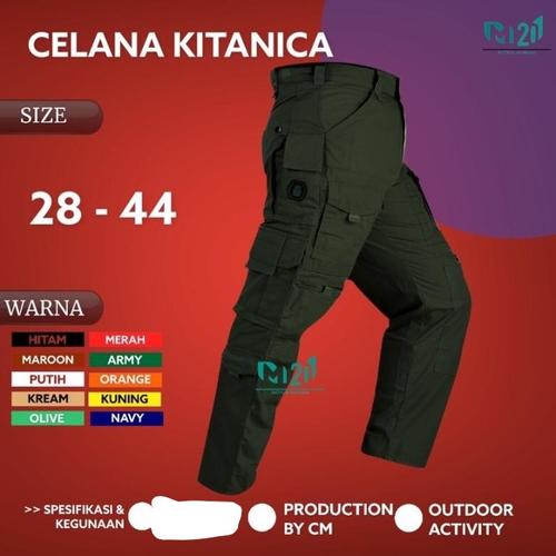 Jual Celana Panjang Pria Gunung Modern Tactical Kitanica Pdl Lapangan ...