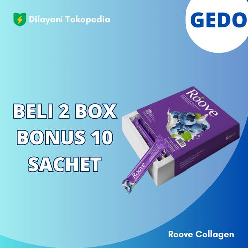 Jual Roove Collagen Colagen Drink Original 1 Box 20 Sachet - 20 Sachet - Kota Bandung - Gedo ...