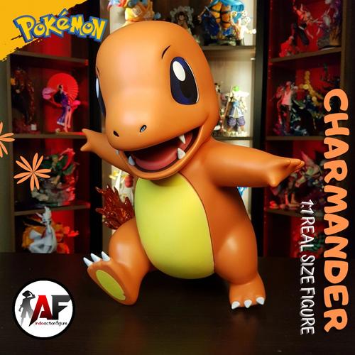 Promo BIG SIZE! Statue Pokemon Charmander 1:1 Real Life Size Cicil 0% ...