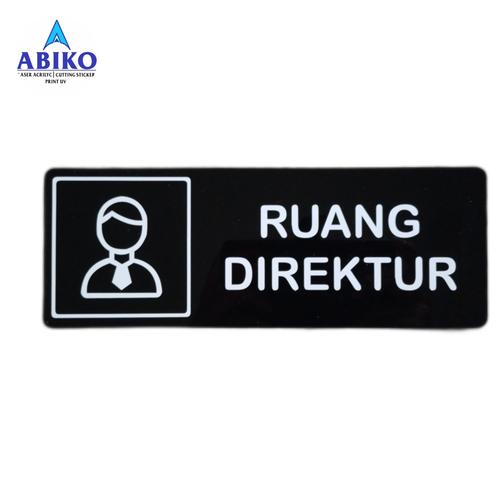 Jual PAPAN TANDA AKRILIK RUANG DIREKTUR - SIGN BOARD ACRYLIC DIREKTUR ...