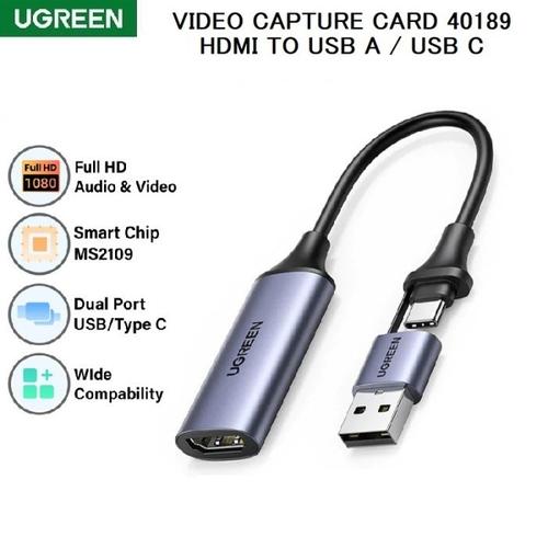 Jual UGREEN 40189 Video Capture HDMI - USB-A/Type-C - Kota Makassar ...