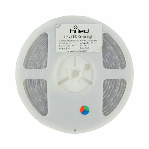 Jual Lampu Led Strip HILED RGB 5050 DC 12V 5M 5Meter Strip Outdoor PC ...