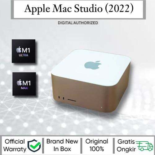 Jual Apple Mac Studio 2022 M1 Max 32GB 512GB M1 Ultra 64GB 1TB - RESMI ...