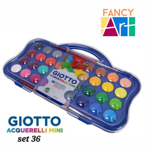 Jual GIOTTO Watercolor Blocks Mini Acquerelli 23MM Cat Air - Set 12 ...