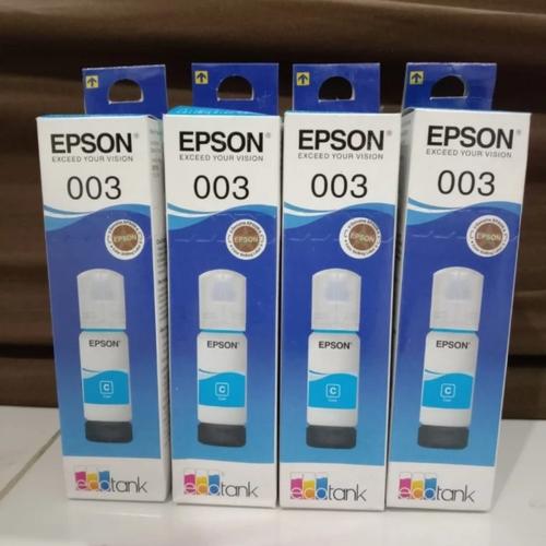Jual TINTA EPSON 003 CYAN ORIGINAL - Jakarta Pusat - Daegal Comp ...