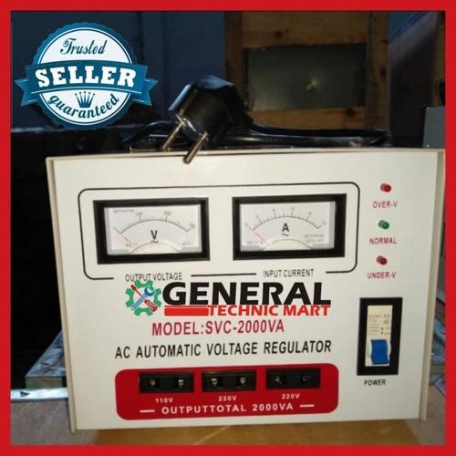 Jual Electrical Stabilizer 2000 Watt Matsunaga-2000 Va Matsunaga Plus ...