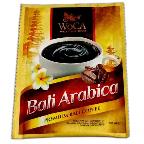 Jual Premium Bali Coffee WoCA Kintamani Arabica 6g Kopi Bubuk Tubruk ...