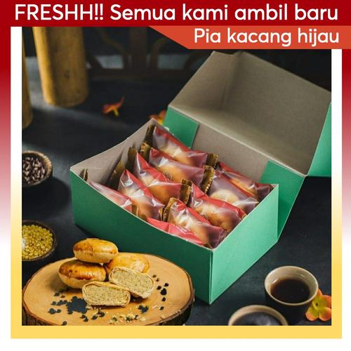 Jual Non Halal PIA KACANG HIJAU ASIN MANIS TAMIANG oleh oleh khas Medan ...