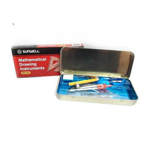Jual Jangka Set + Penggaris Compass Mathematical Drawing Set + Case ...