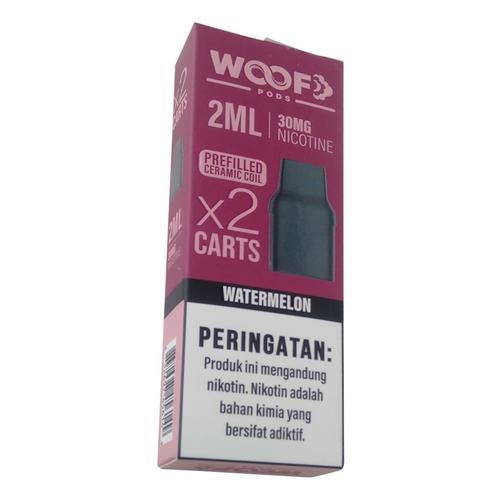 Promo Prefilled Ceramic Cartridge Woof Pods Nic 3% 2ML Watermelon By ...
