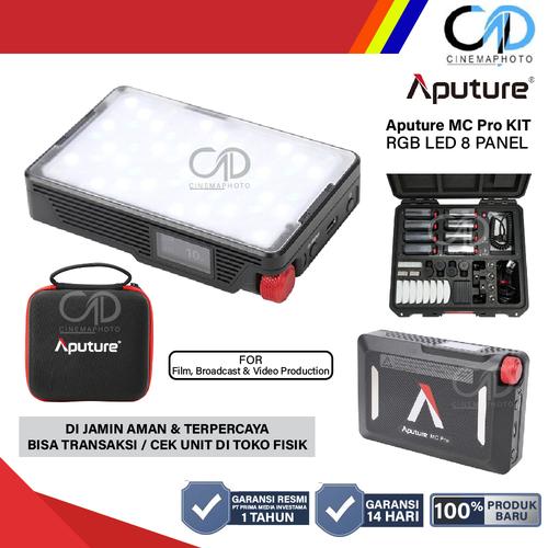 Jual Aputure MC Pro RGB LED Light Panel (Production 8-Light Kit ...