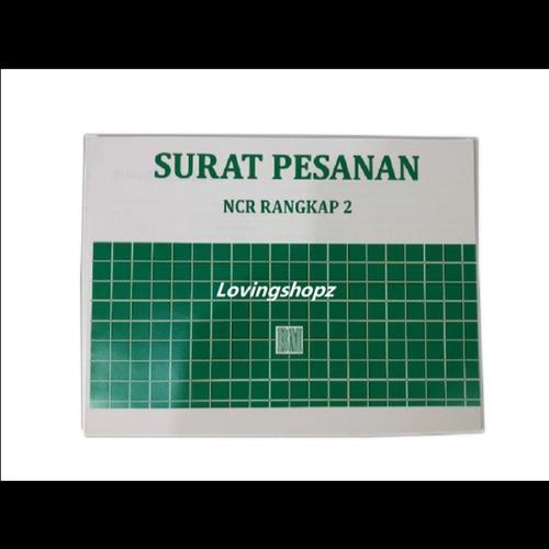 Jual Surat Pesanan BM 2 Ply , Surat Pesan Barang 2 Ply - Jakarta Barat ...