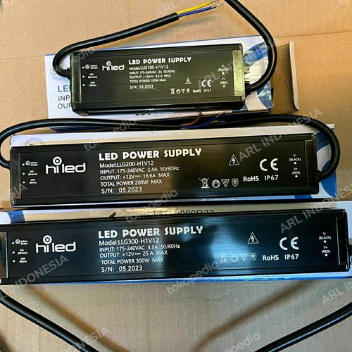 Jual HILED TRAFO SWITCHING POWER SUPPLY 12V DC Waterproof outdoor 100w ...