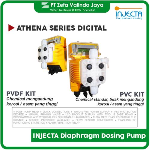 Jual Injecta Digital Diaphragm Pump PVC PVDF (Pompa Dosis Diafragma ...