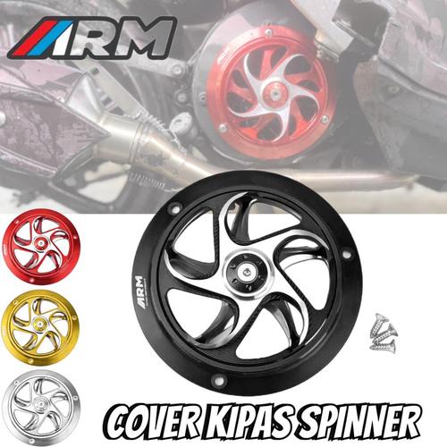 Jual cover kipas mesin / cover spinner full cnc vespa beat scoopy mio ...