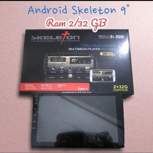 Jual head unit android skeleton skt-8189 9inch ram 2/32 carplay ...