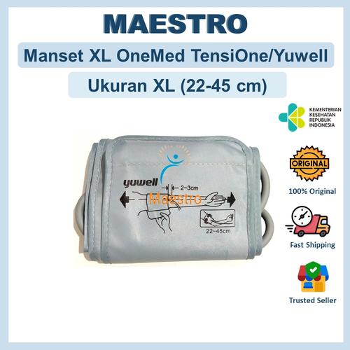 Jual Manset TensiOne 1A OneMed Yuwell Ukuran XL Jumbo Cuff Tensimeter ...
