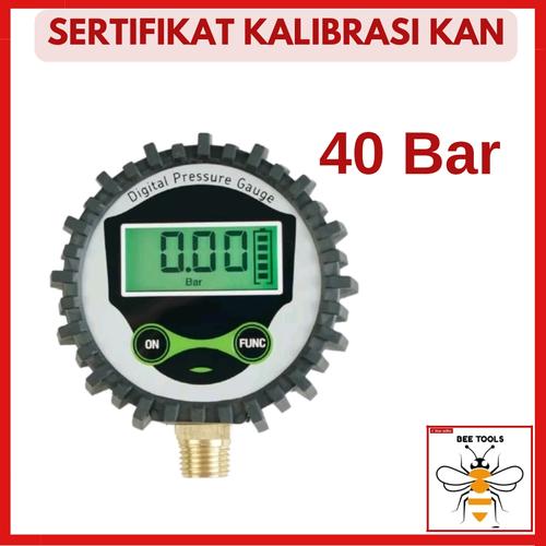Jual Digital pressure gauge 40bar Sertifikat kalibrasi KAN - Kalibrasi ...