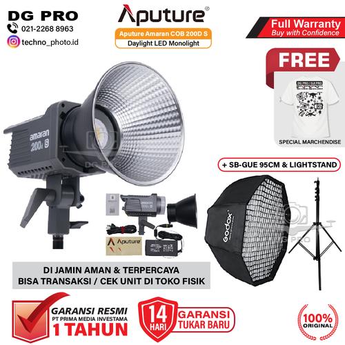 Jual Aputure Amaran COB 200d S Daylight LED Monolight 200DS 200 DS Resmi - Jakarta Pusat - DG ...