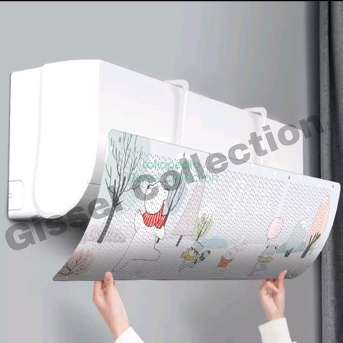 Jual Talang AC Penahan Angin Adjustable Air Screen Cover Angin AC ...