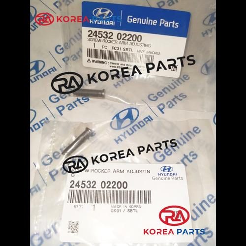 Jual Baut Setelan Klep Hyundai Atoz Ori Kia Visto Screw Rocker Arm ...