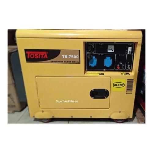 Jual Genset Solar 5 Kva | Silent Diesel Generator Tosita Ts-7500 ...