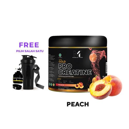 Promo Muscle First Pro Gold Creatine 300gr M1 Pro Gold Creatine - Peach ...