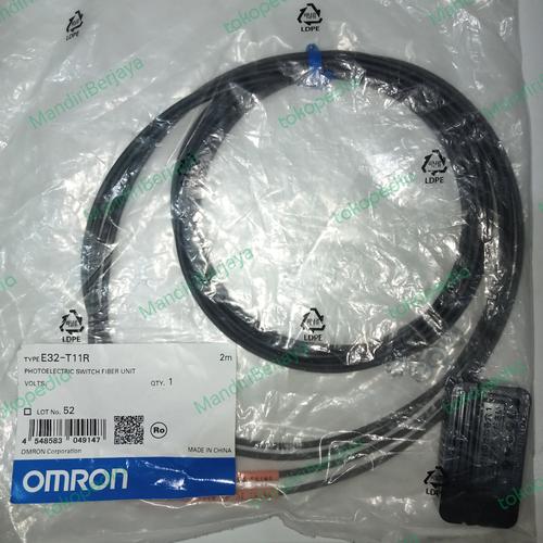 Jual Photoelectric Switch Fiber Unit OMRON E32-T11R - Jakarta Barat ...