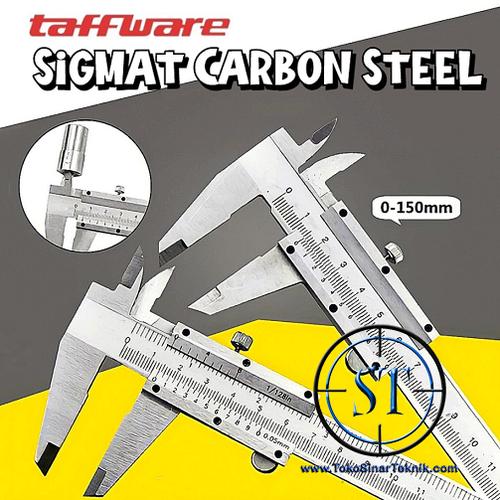 Jual Sigmat Manual 150mm Jangka Sorong 0.02mm Vernier Caliper Precision - Kota Serang ...