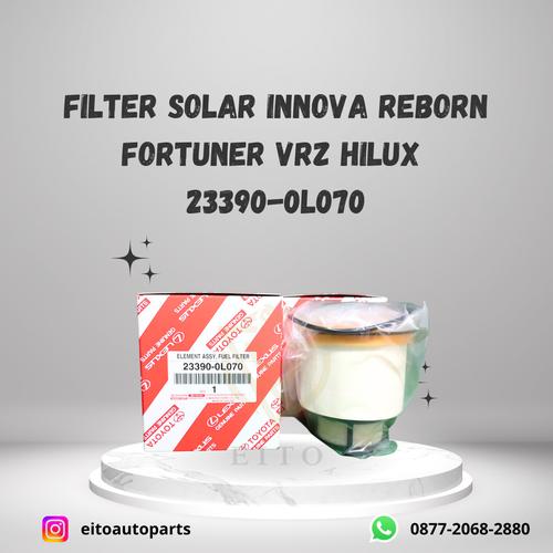 Jual Filter Solar Innova Reborn Fortuner VRZ Hilux 23390-0L070 - Kab ...