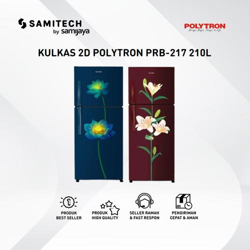 Promo KULKAS 2 PINTU POLYTRON PRB-217LB 217PR 217 210 LITER - 217PR ...