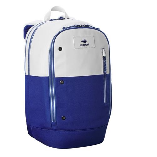 Jual Tas Tenis Wilson US OPEN Backpack White Blue/Tennis Backpack ...