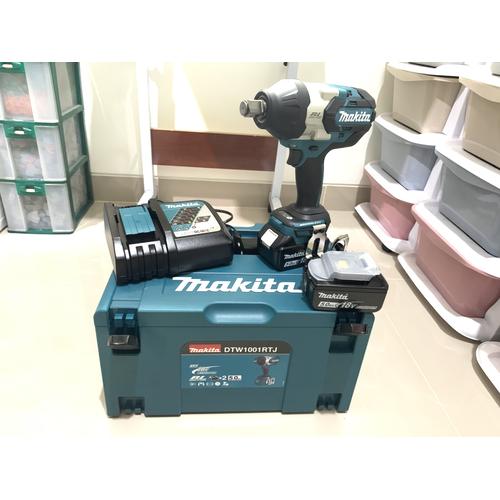 Jual MAKITA DTW1001RTJ Cordless Impact Wrench 3/4" Mesin Buka Baut 3/4 ...