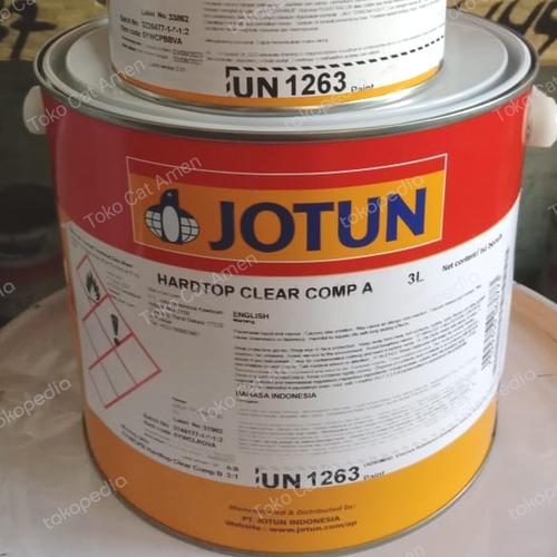 Jual JOTUN HARDTOP CLEAR 4LT / CAT TOPCOAT PU POLYURETHANE 2 KOMPONEN ...