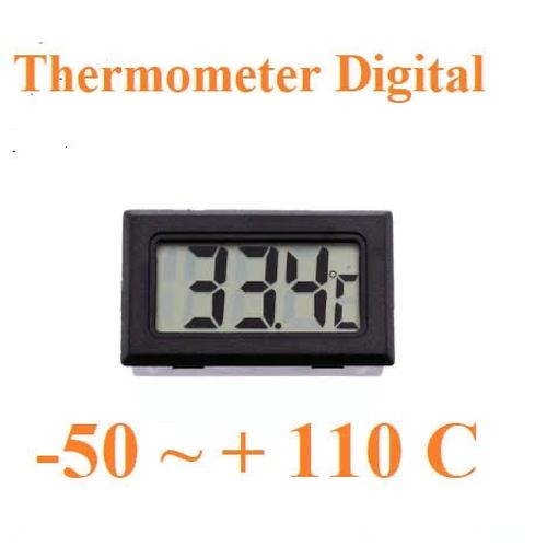 Jual Thermometer digital mini/thermometer small/alat ukur suhu ruangan ...