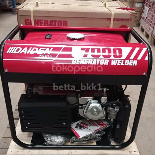 Jual DAIDEN Generator Welder Welding 7000 Genset Las Serbaguna 5000 ...