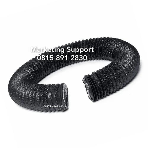 Jual Flexible Alumunium Hitam 3 inch 6 Meter Flexible Black For Expose ...
