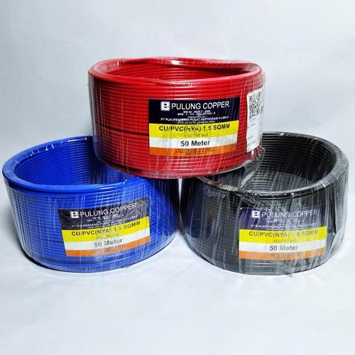 Jual PULUNG COPPER Kabel Listrik Engkel/Kabel Tunggal NYA 1x1,5 25Meter ...