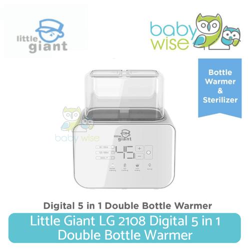 Jual Little Giant LG 2108 Digital 5 in 1 Double Bottle Warmer - Kota ...