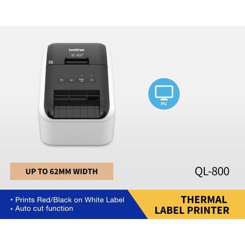 Jual Brother Printer Label QL-800 Pembuat Label / Label Maker - Jakarta ...