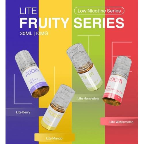 Jual LIQUID FOOM LITE FRUITY SERIES 10MG 30ML BY FOOM LAB 100% ORIGINAL ...