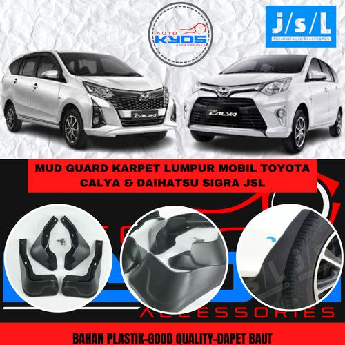 Jual Mud Guard Mudguard Karpet Lumpur Mobil Calya / Sigra JSL - Kota ...